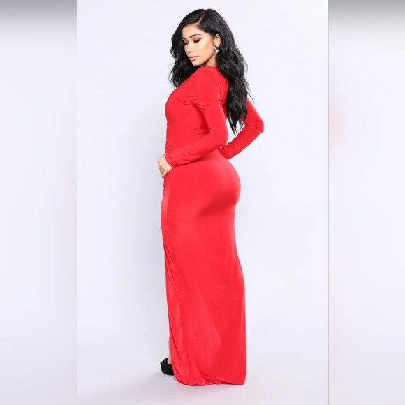Fashion Nova | Dresses | Fashion Nova Love Sexy Magic Red Dress | Poshmark